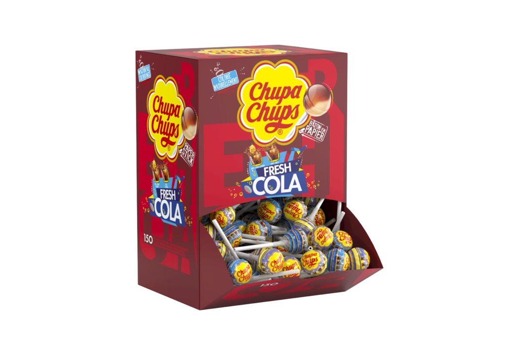 Tubo de 150 sucettes Fresh Cola 1.3Kg Chupa Chups - ETSDUPLEIX